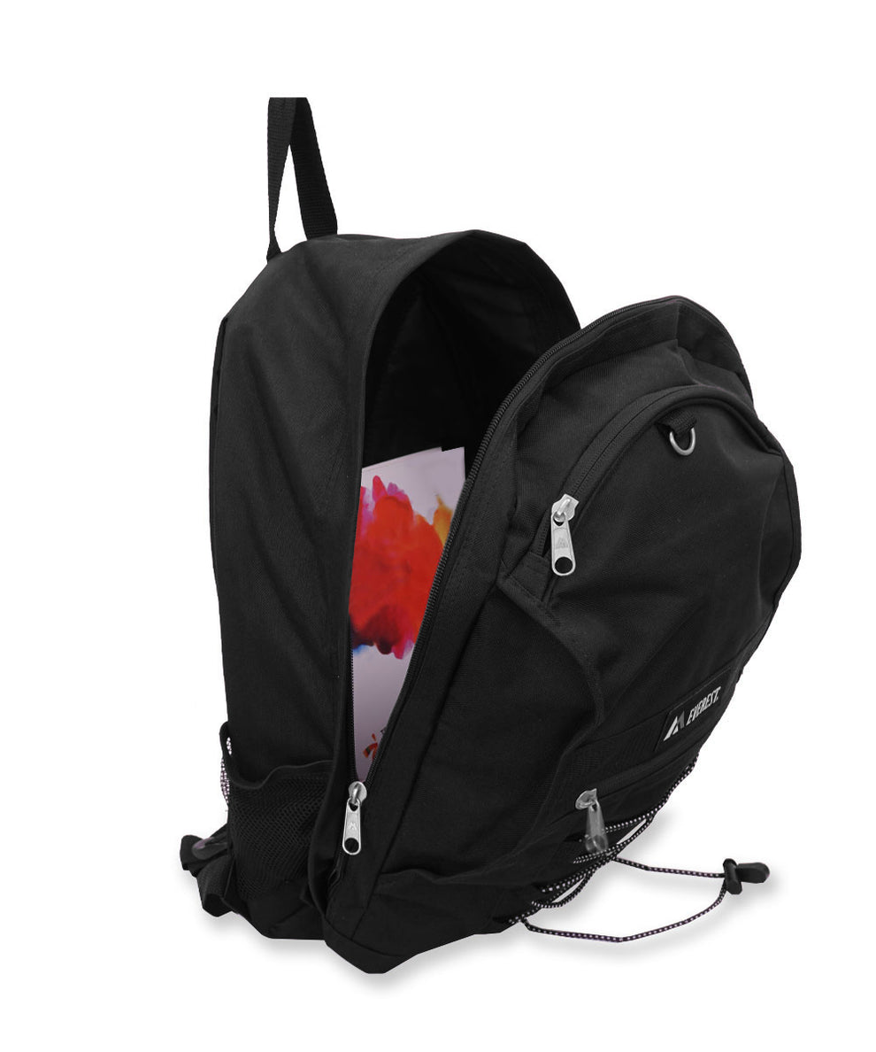 3045SH - Everest Two-tone Backpack W/mesh Pockets – Everest Bags